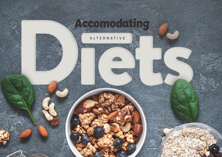 Menu Tips for Alternative Diets: Gluten Free, Vegan & More