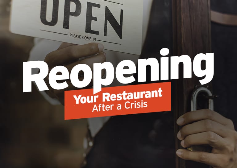 How to Reopen a Restaurant After a Crisis - WebstaurantStore