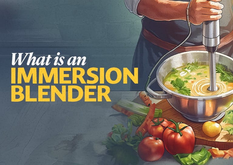 What Is an Immersion Blender & How to Use One