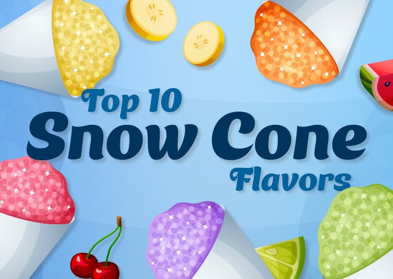 The Best Snow Cone Syrup Flavors You've Got to Try