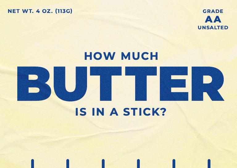 Sticks, Blocks, Grams or Cups? Measuring Butter