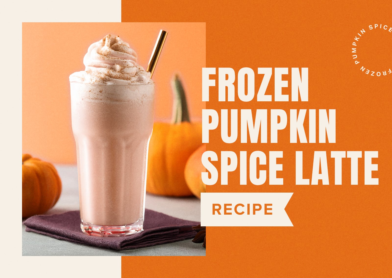 Easy Frozen Pumpkin Spice Latte Recipe