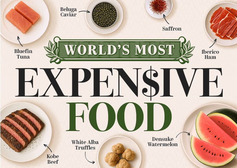 The Most Expensive Foods in the World - WebstaurantStore