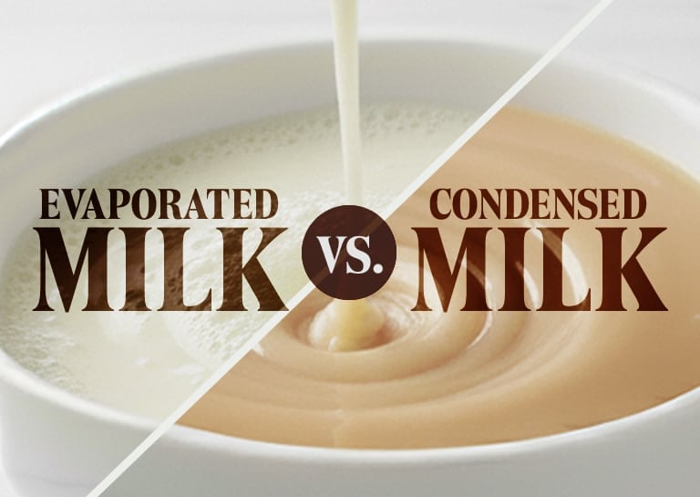 Evaporated Milk vs Condensed Milk: How to Use Them