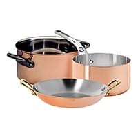 Commercial Copper Cookware: Pots, Pans, Dishes, Sets, & More