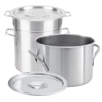 Double Boiler Pots: Stainless Steel & Aluminum