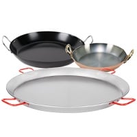 Paella Pans: Cast Iron, Carbon Steel, & More
