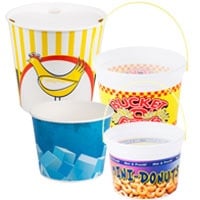 Food Buckets | Paper Buckets | Chicken Buckets