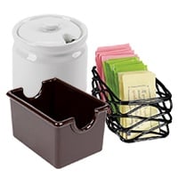 Sugar Packet Holders | Sugar Caddies | WebstaurantStore