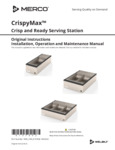 Merco MCG2727NNN CrispyMax Crisp & Ready Serving Station Triple Lane ...