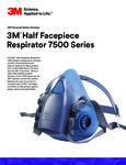 3M 7502 Half Facepiece Reusable Respirator with Cool Flow Valve - Medium