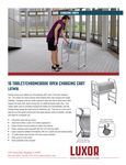Luxor LOTM16 16 Tablet / Chromebook Open Charging Cart