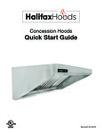 Halifax FTFHP1030 Type 1 10' x 30" Concession Trailer / Food Truck Hood ...