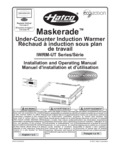 Hatco Maskerade IWRM-UT-06 Bottom Mount Undercounter Induction Warmer ...