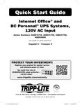 Tripp Lite INTERNET550U Internet Office Series 300W 8 Outlet UPS Surge ...