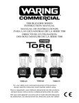Waring TBB145P6 2 hp Torq 2.0 Commercial Blender with Toggle Switches ...