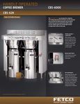 Fetco CBS-62H C62046 Stainless Steel Twin Automatic Coffee Brewer - 120 ...