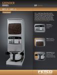 Fetco GR1.3 G01013 Single Hopper 15 lb. 3-Batch Coffee Grinder - 120V