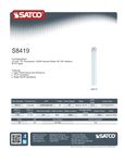 Satco S8419 HyGrade 48" 32 Watt Neutral White Fluorescent Light Bulb (T8)