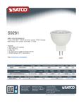 Satco S9281 3 Watt (20 Watt Equivalent) Warm White Narrow Flood LED ...