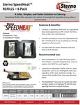 Sterno 70334 SpeedHeat™ Refill Kit - 8/Pack