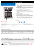 Bunn 51200.0100 ICB Infusion Series Black / Silver Twin Automatic ...