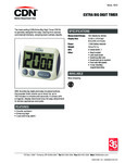 CDN TM15 Extra Large Display Digital Kitchen Timer