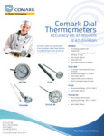 Comark T220/38A 8" Pocket Probe Dial Thermometer 0 to 220 Degrees ...