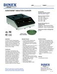Dinex DX1411003 Onyx Induction Base for DuraTherm Induction Charger - 12/Case