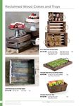 GET WB-1-SET-RWD 3-Piece Reclaimed Wood Rectangular Display Crate Set