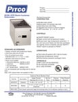 Pitco Solstice CRTE 208/1 Countertop Electric Rethermalizer with ...