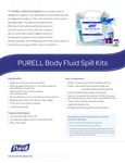 Purell® 3841-08-CLMS Body Fluid Spill Kit with Clamshell Case - 2/Case