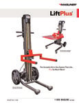 Magliner LPS6025NX1 350 lb. Battery-Powered Keg Dolly Lift