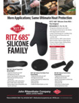RITZ® 685 Degree 17" Silicone Oven Mitt