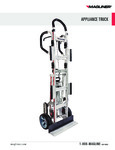 Magliner HDARB5CM1EC11RLS Appliance Truck with Fourth Wheel Attachment ...