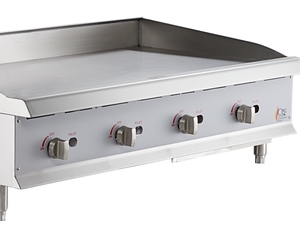 Cooking Performance Group G48 48" Gas Countertop Griddle with Manual ...