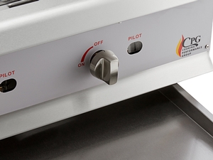 Cooking Performance Group G48 48" Gas Countertop Griddle with Manual ...