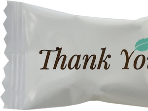 "Thank You" Buttermints Individually Wrapped 1000/Case | Hospitality Mints