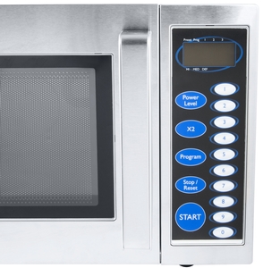 Vollrath 40819 Stainless Steel Commercial Microwave Oven with Digital ...