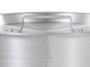 Choice 12 Qt. Standard Weight Aluminum Stock Pot with Cover