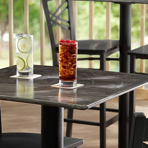 Lancaster Table & Seating Excalibur 36" x 36" Square Table Top with ...