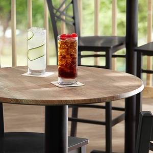 Lancaster Table & Seating Excalibur 36" Round Table Top with Textured ...