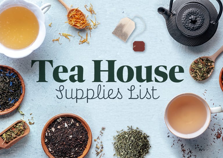 Tea Shop Supplies & Equipment List - WebstaurantStore