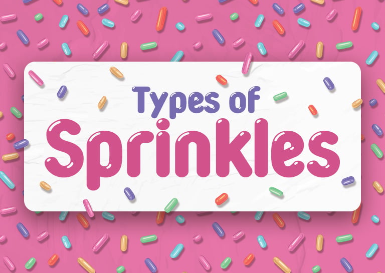 Types of Sprinkles and What They're Made Of