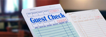 Restaurant Guest Check Buying Guide | Types of Guest Checks