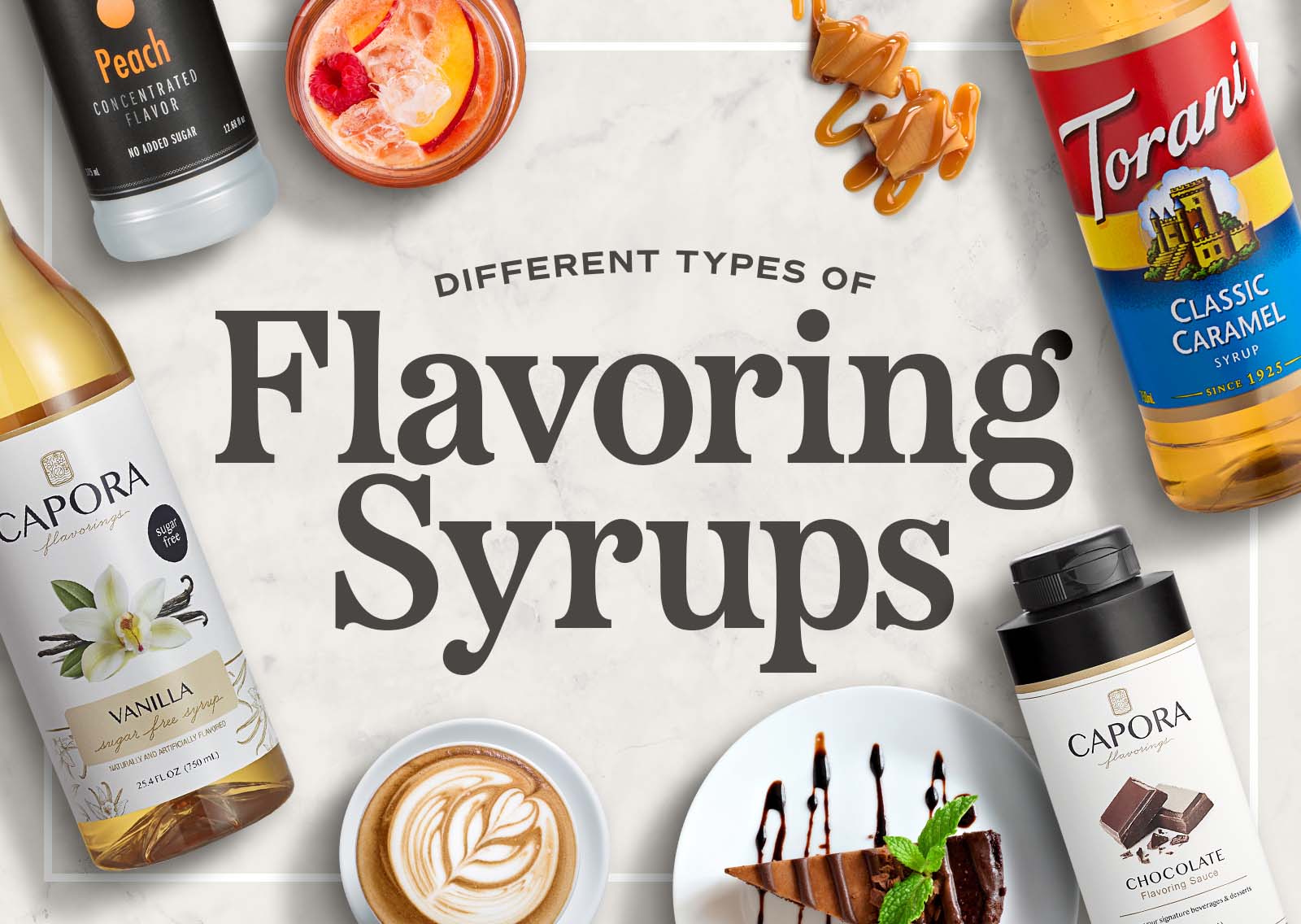 Types of Coffee Syrups, Flavors, & Brands - WebstaurantStore