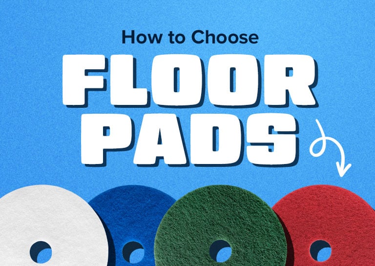 Types of Floor Scrubbing Pads: Abrasiveness, Colors & More