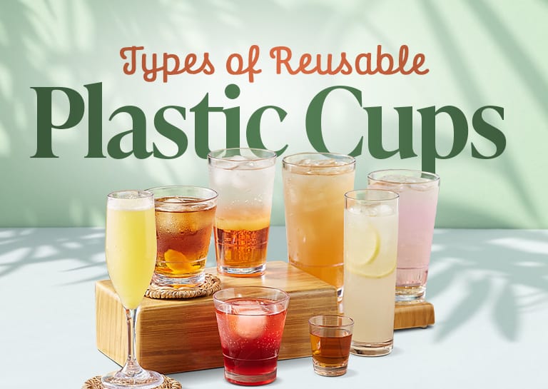 Reusable Plastic Cups Guide: Tritan, SAN Plastic, & More