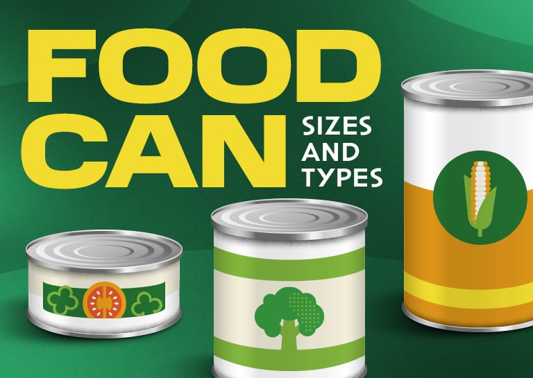 Food Can Sizes, Types, & Materials - WebstaurantStore