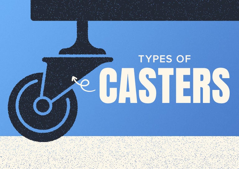 Types of Casters - Mount Types, Wheel Materials & More